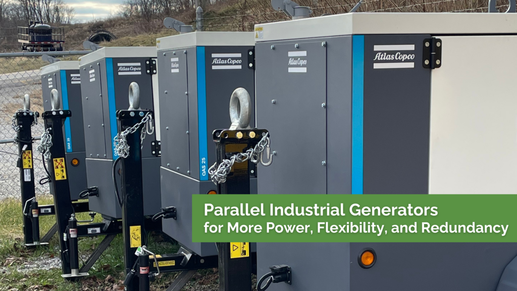 Parallel Industrial Generators for More Power | FieldForce