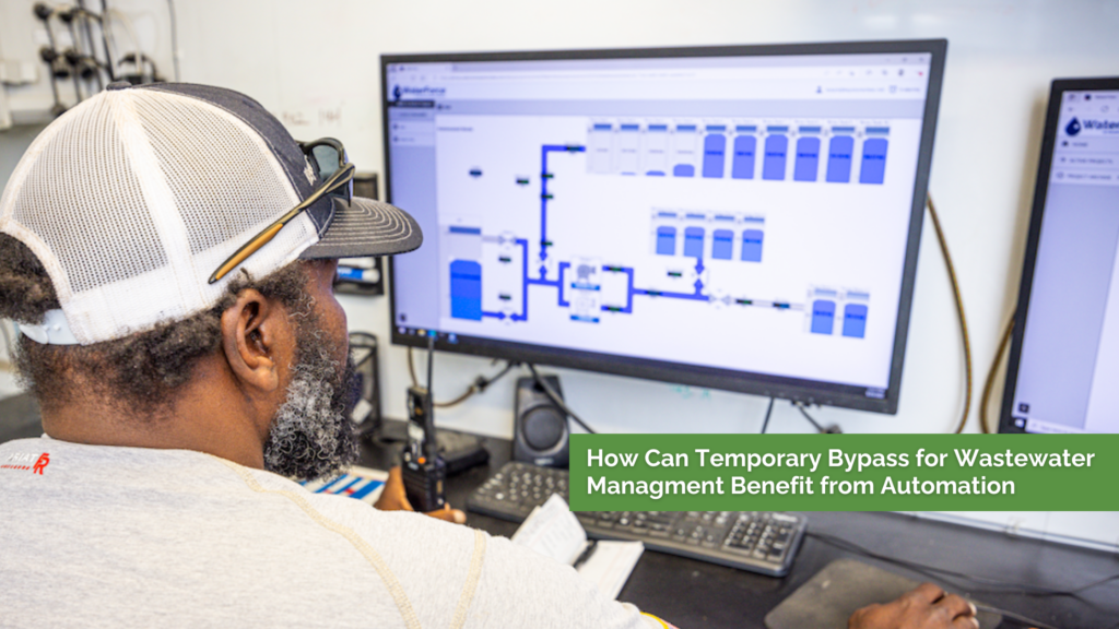 Automation in Temporary Bypass for Wastewater Management | FieldForce